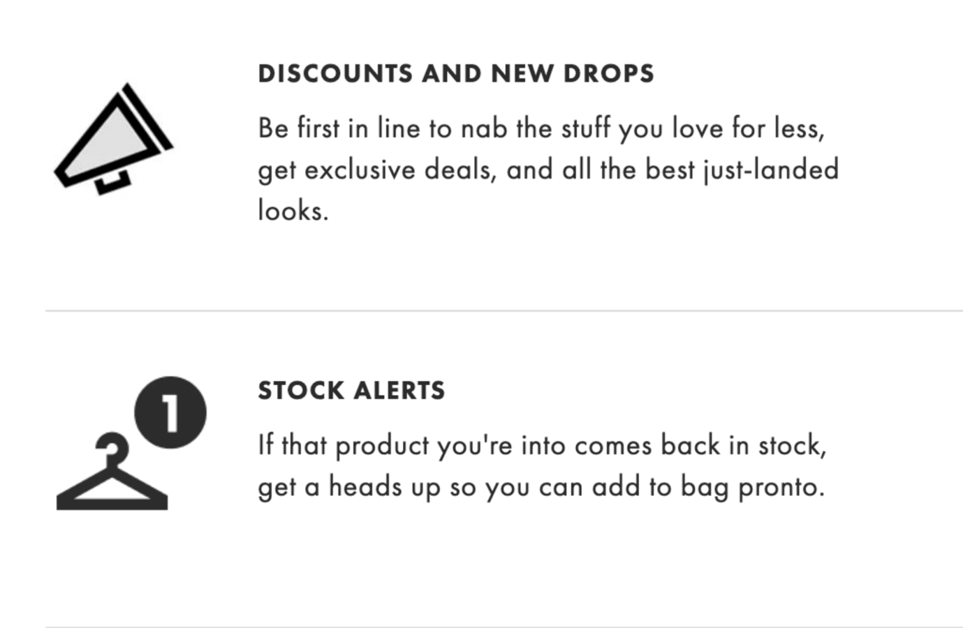 ASOS Subscriptions and Notifications | ASOS Customer Care