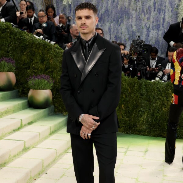 Romeo Beckham's Leather Met Gala Suit | ASOS